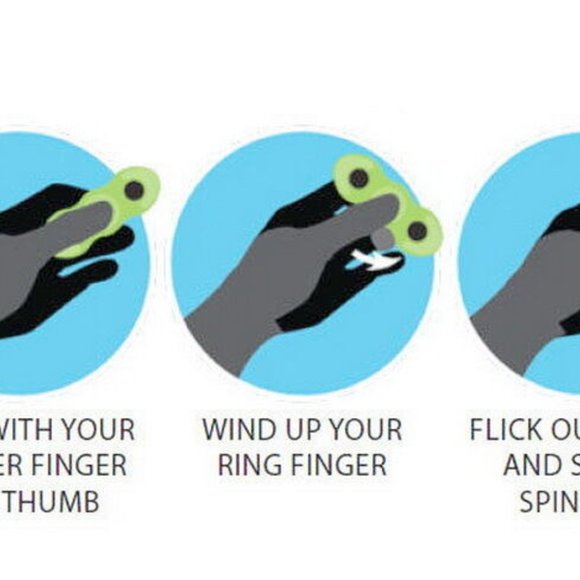 Aminco | Toys | New England Patriots 2 Prong Flik Fidget Spinner | Poshmark